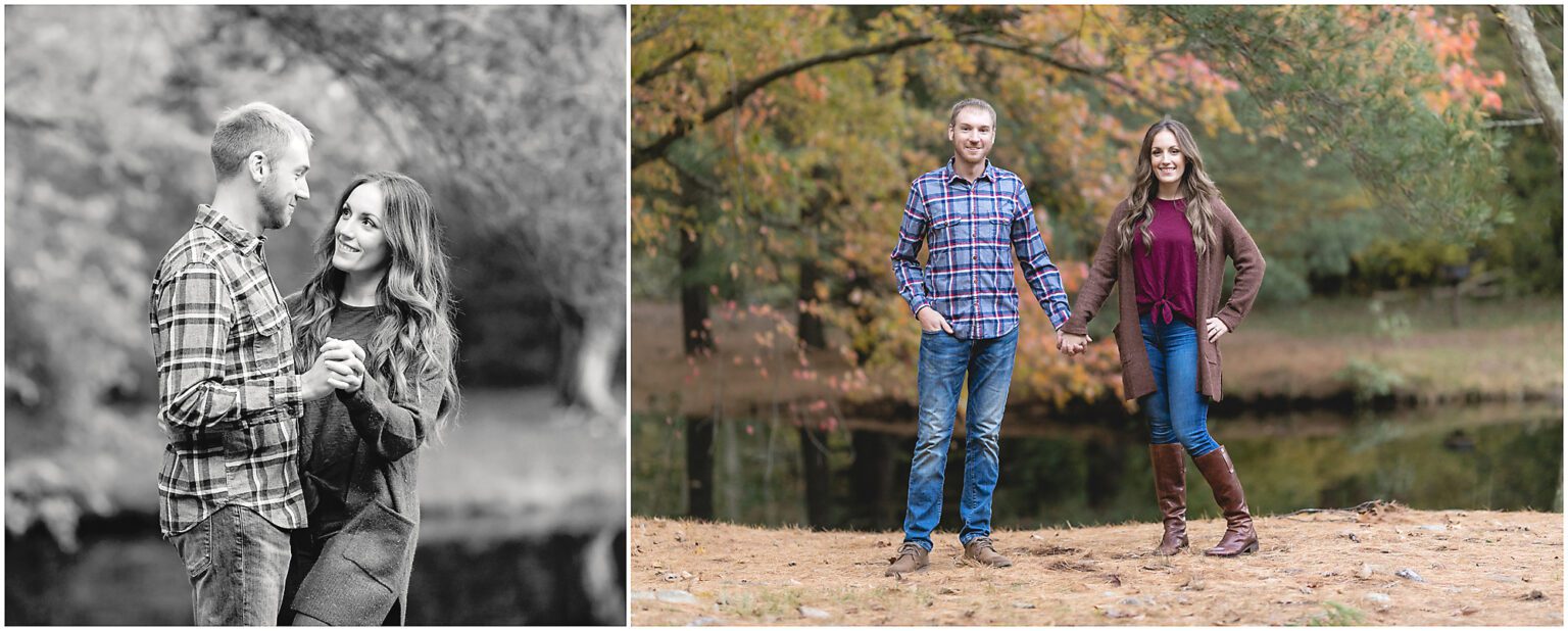 Diana and Sean {Chatfield Hollow Engagement} - mbm weddings